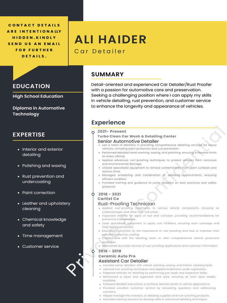 Ali Haider CV | PDF