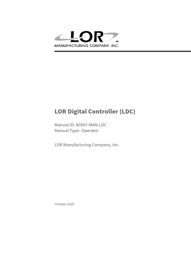 Man LMCS LDC | PDF