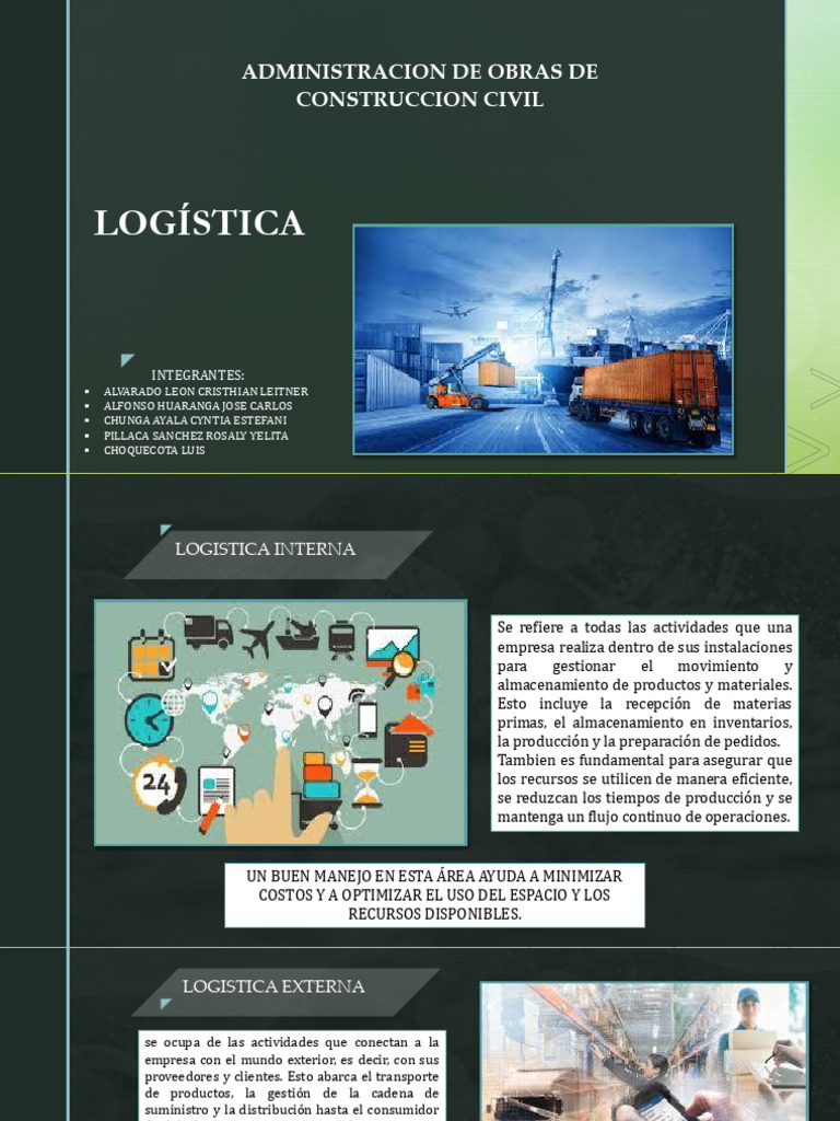 Logística Interna - Externa | PDF