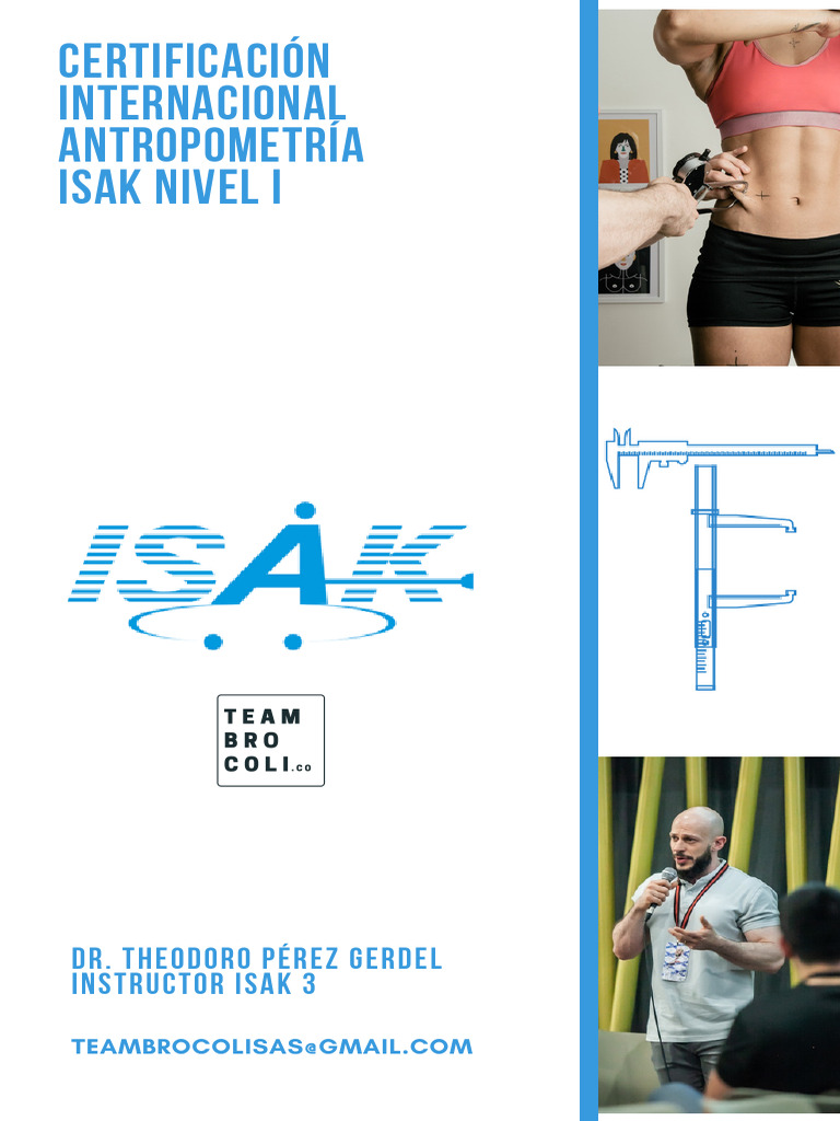 Curso ISAK Nivel I en Antropometría 2024 | PDF | Metrología | Science