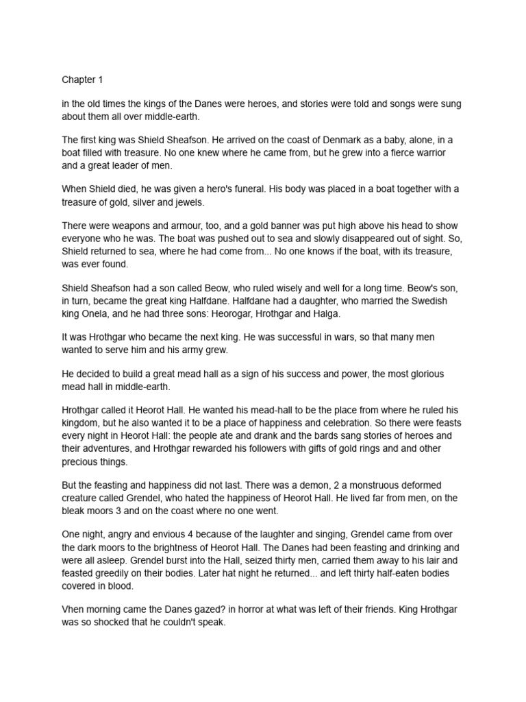 Beowulf | PDF