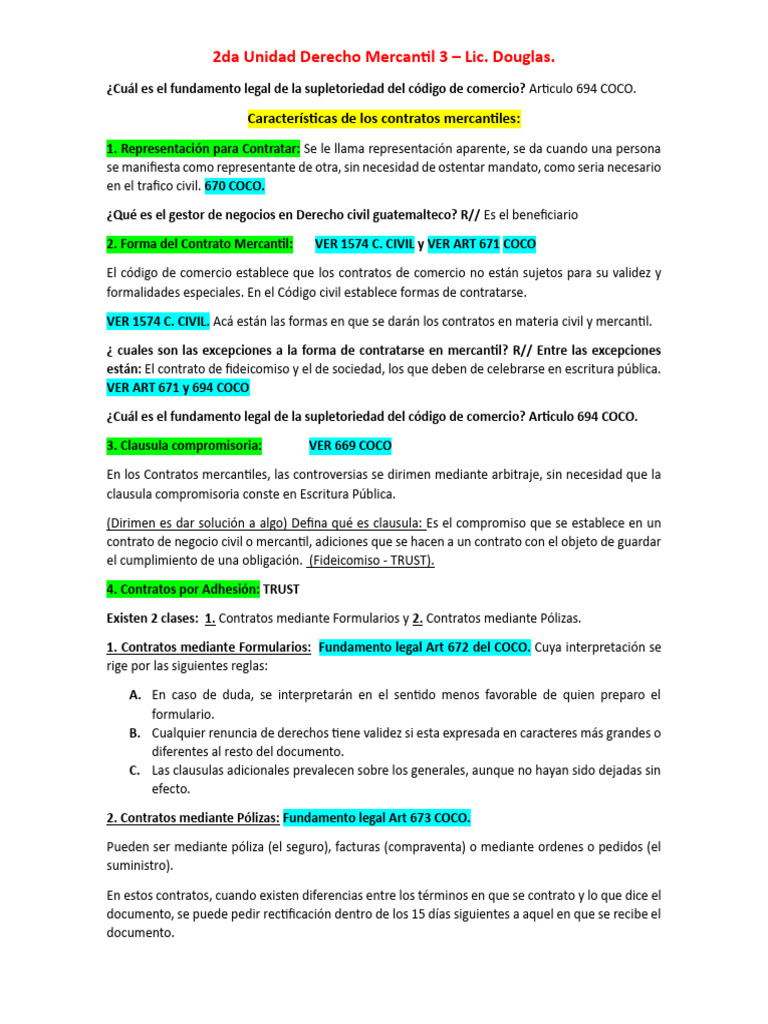 MERCANTIL 2 y 1 Unidad | PDF | Justicia | Crimen y violencia