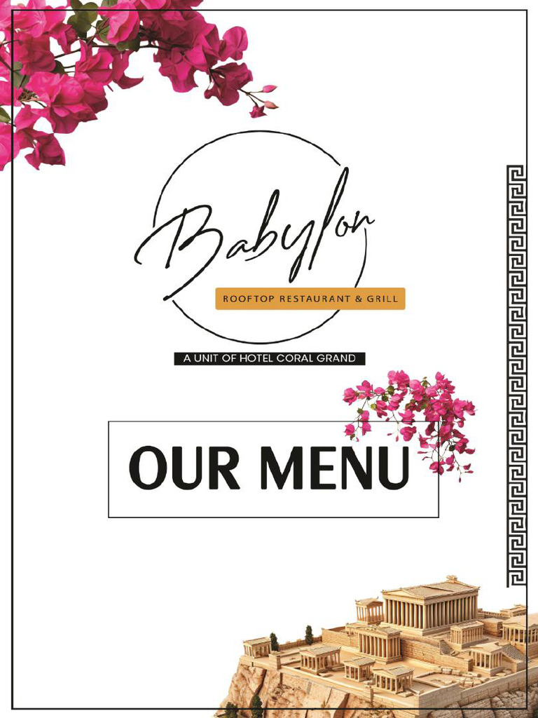 Babylon Ranchi Restaurant Menu | PDF