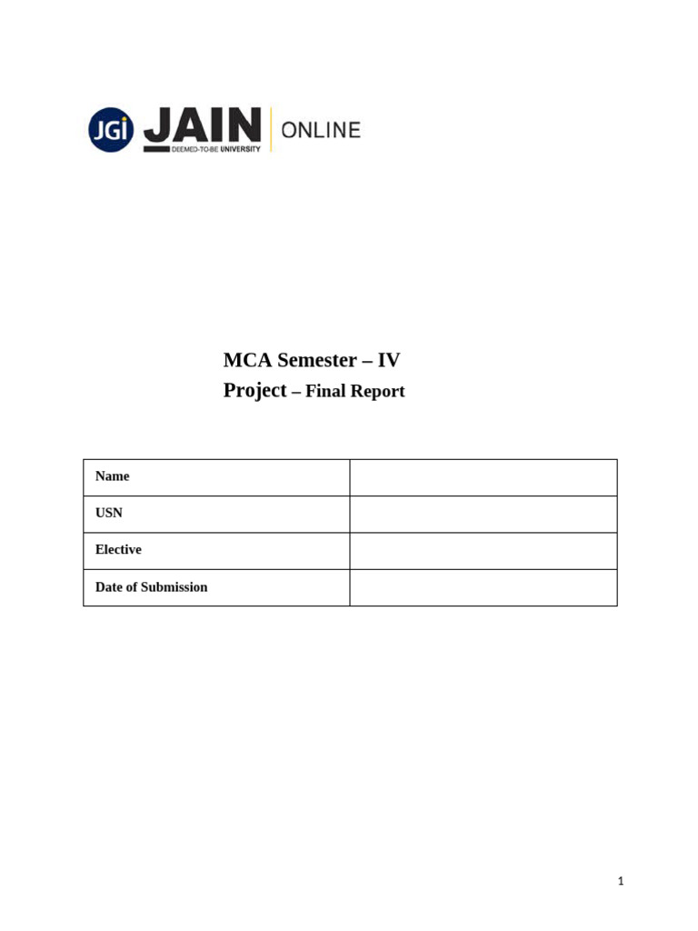 CC Individual Final+Report+ Template | PDF | Computing | Computers