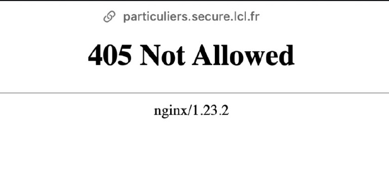 405 Not Allowed | PDF