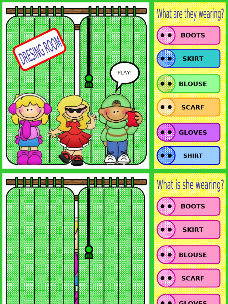 What Are They Wearing Game | PDF