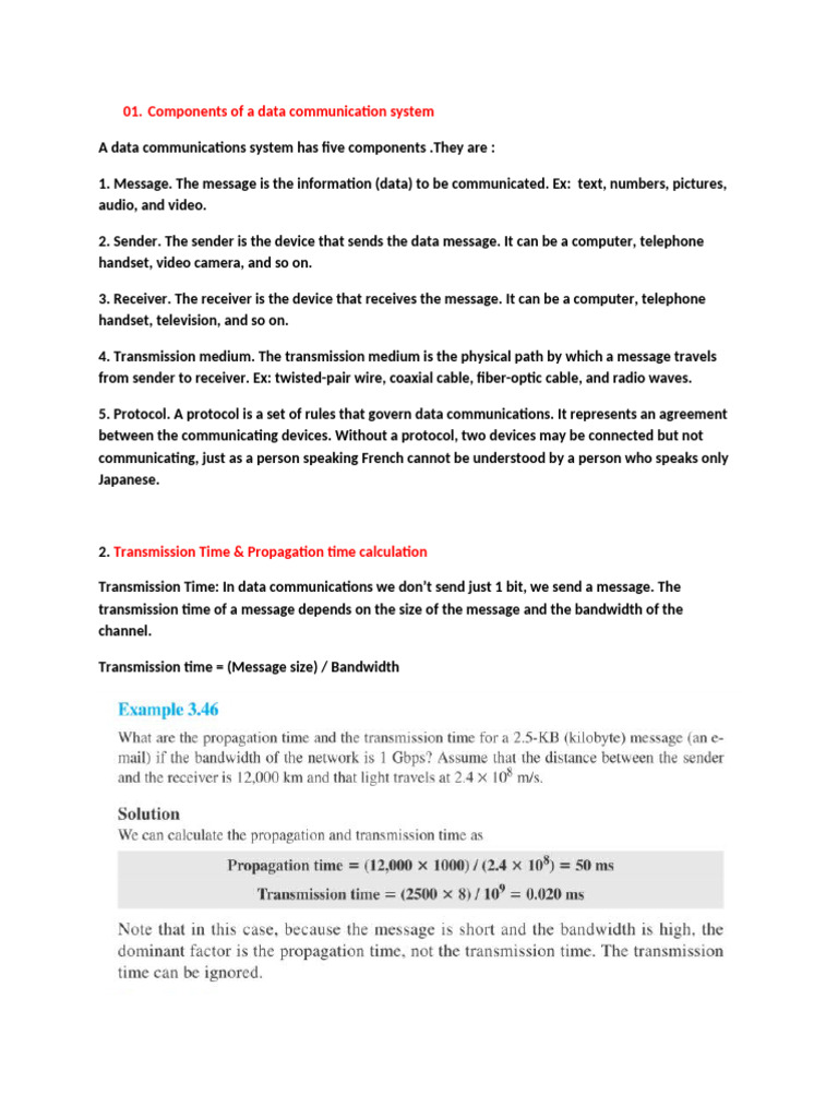 Data Communication | PDF