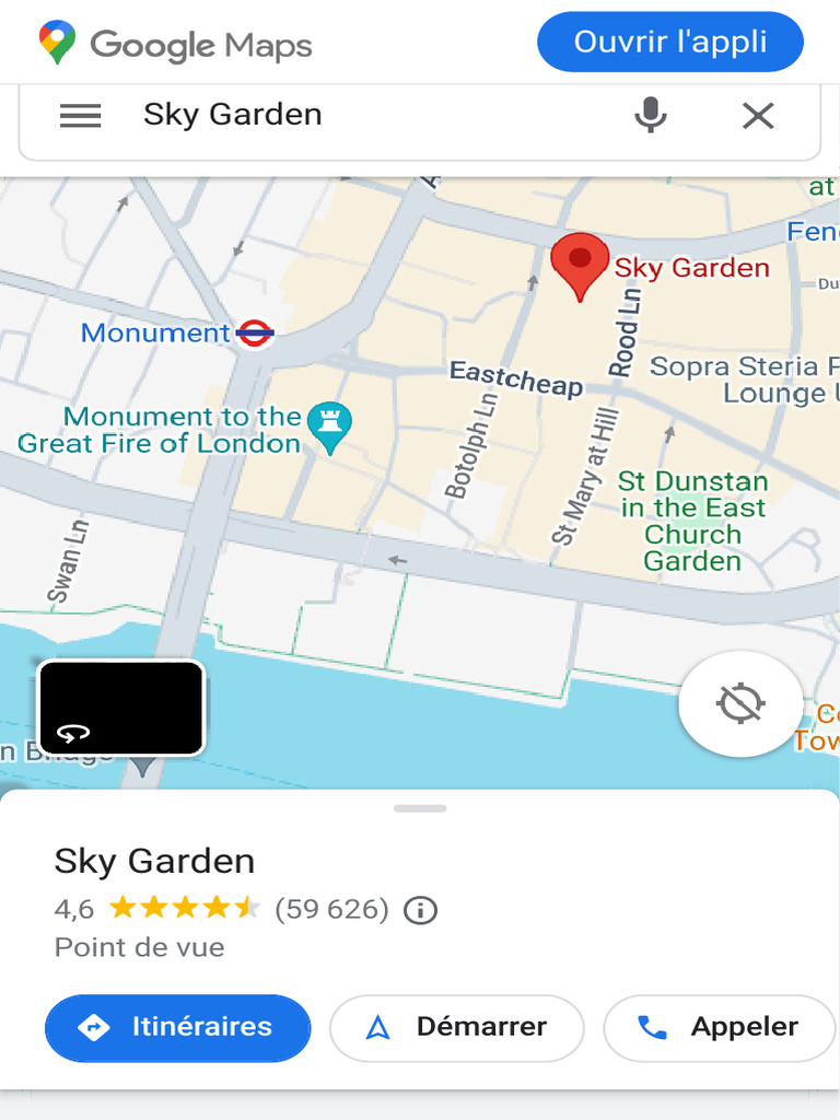 Sky Garden – Google Maps | PDF