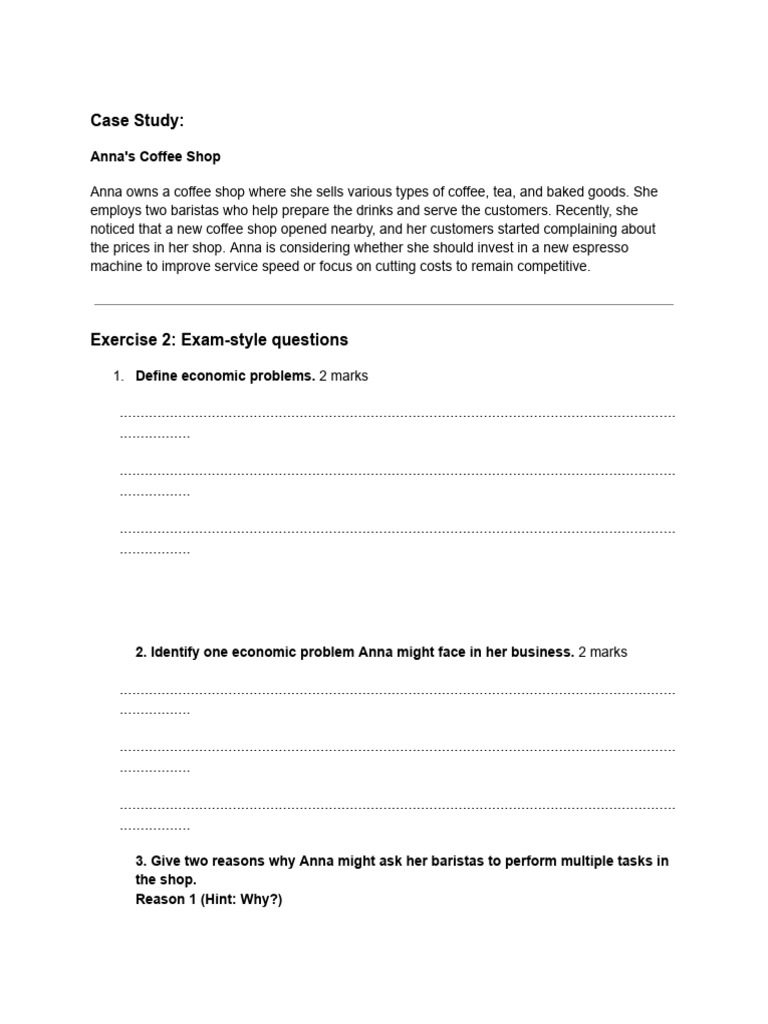 Case Study_ economic | PDF