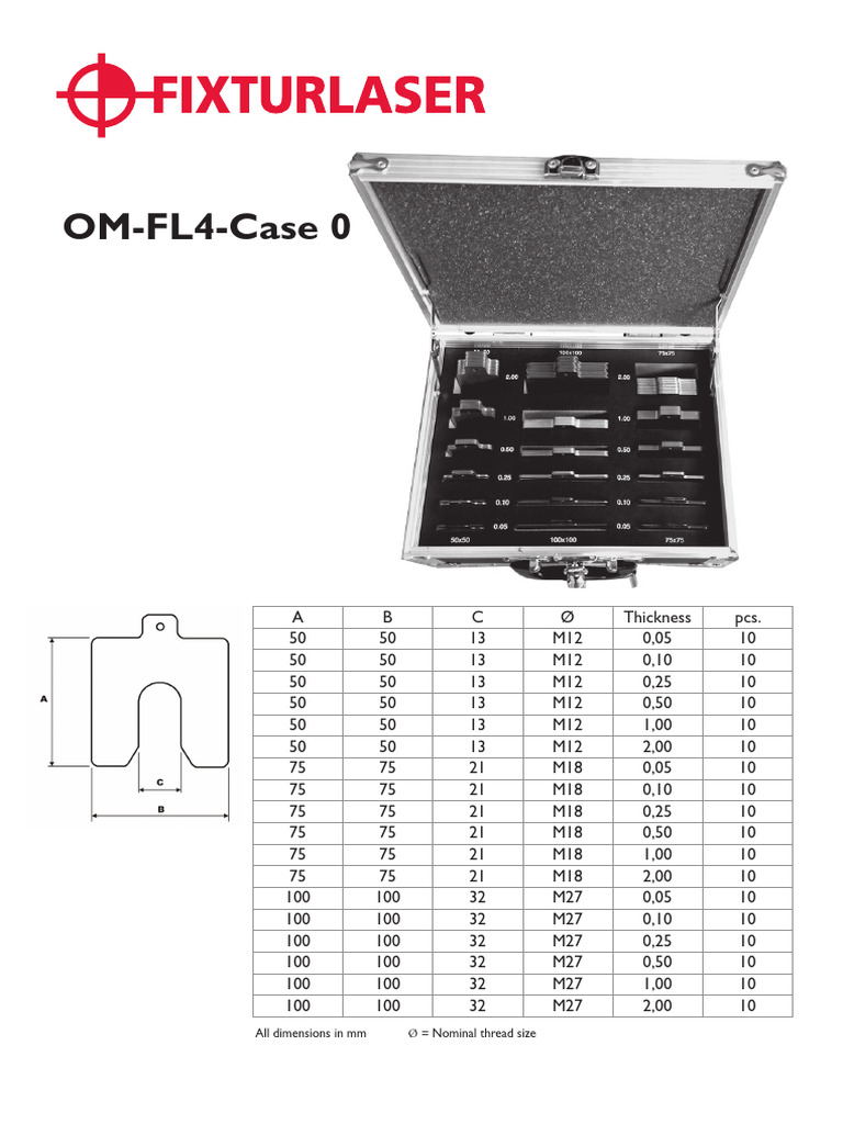 Fixturlaser Shims | PDF