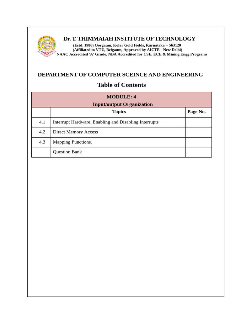 Bcs302 (Ddco) Module 4 | PDF
