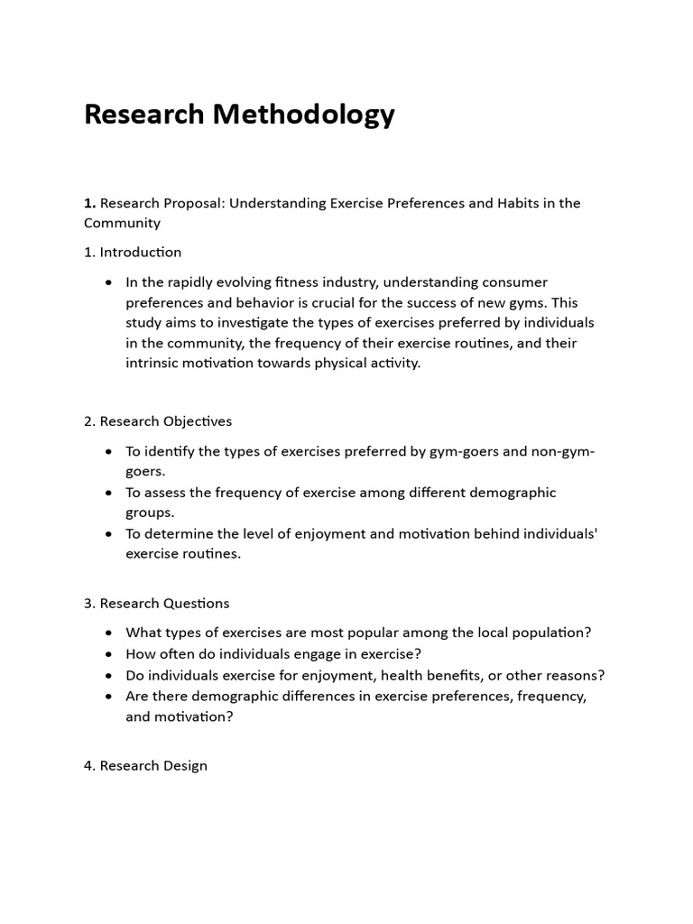 Research Methodology Sem 4 | PDF