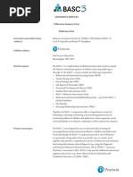 WellComm Section 3 Score Sheet Guide | PDF | Human Communication