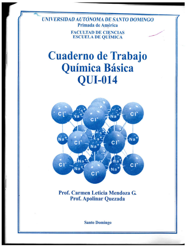 Manual De Laboratorio De Quimica Uasd Pdf