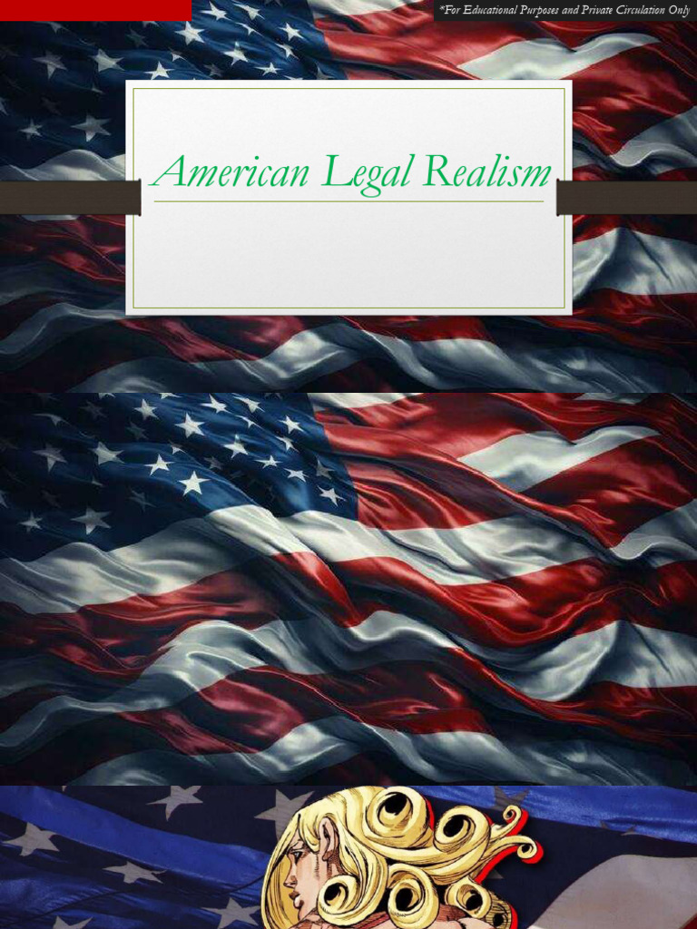 Module 7 - American Legal Realism | PDF