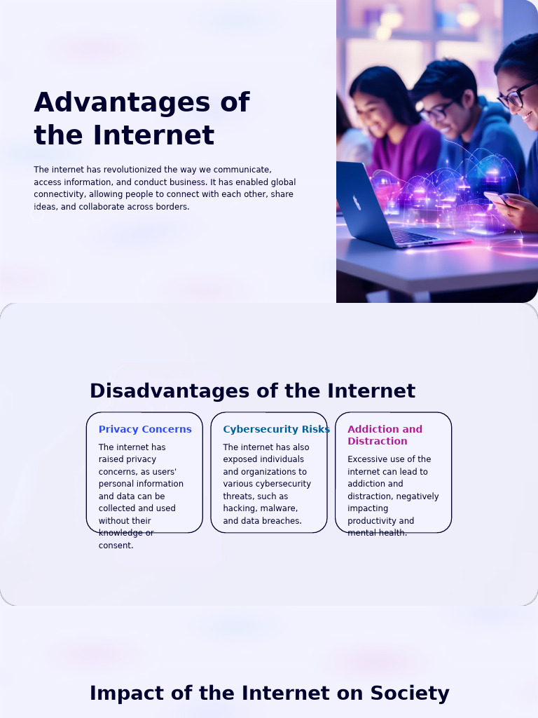 Advantages of The Internet | PDF