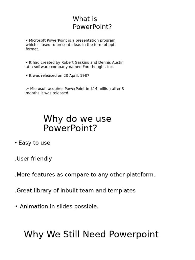 What Is Powerpoint? | PDF