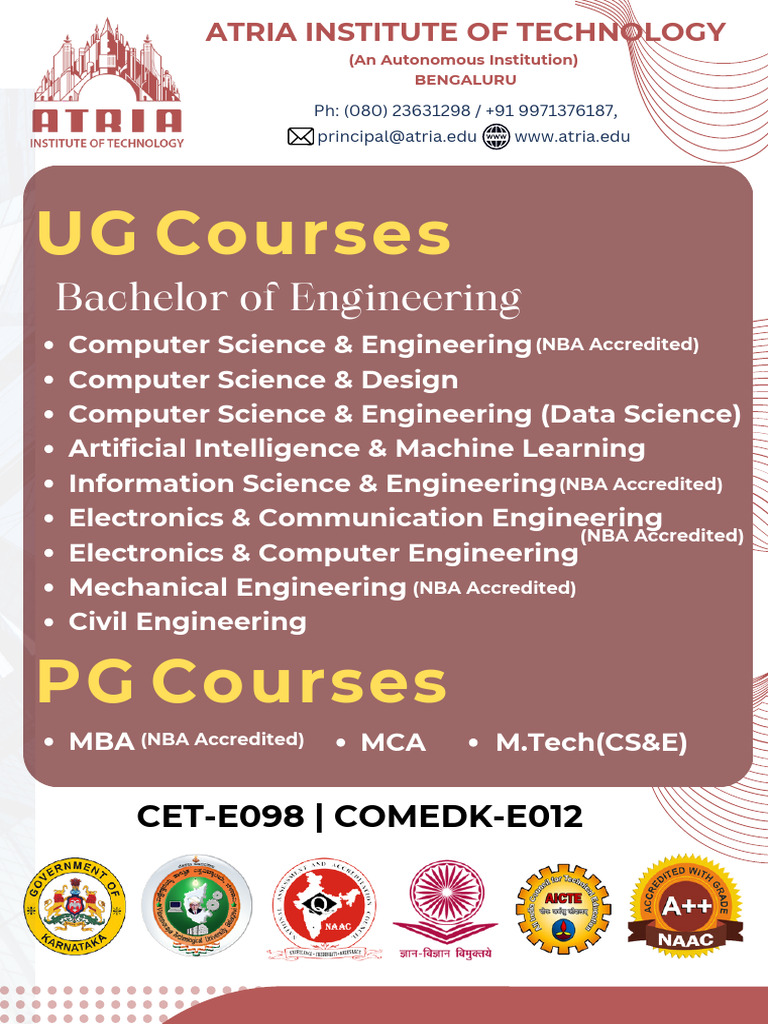 ATRIA INSTITUTE OF TECHNOLOGY | PDF