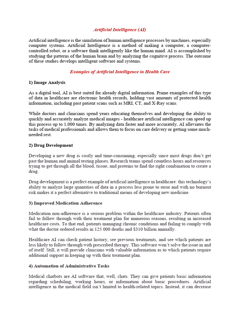 Artificial Intelligence Final | PDF