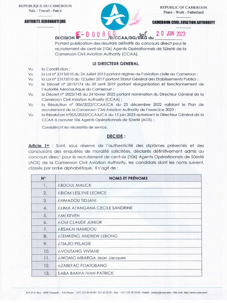 Décision No 2023 D 860 | PDF