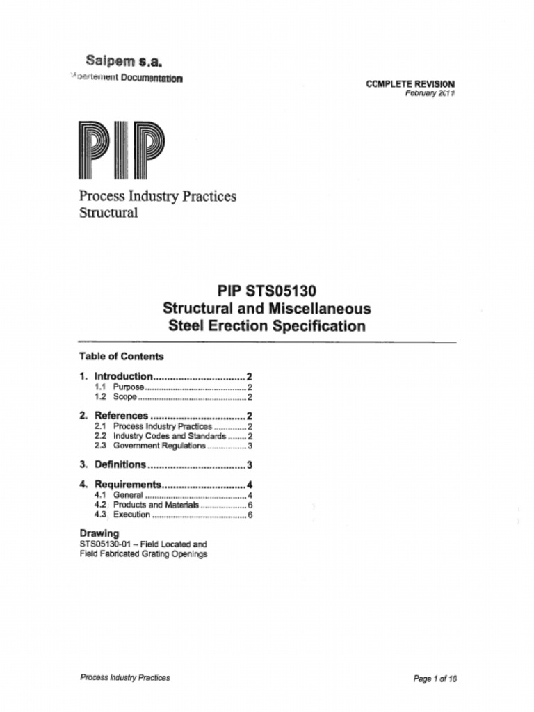 Pip STS 05130 | PDF