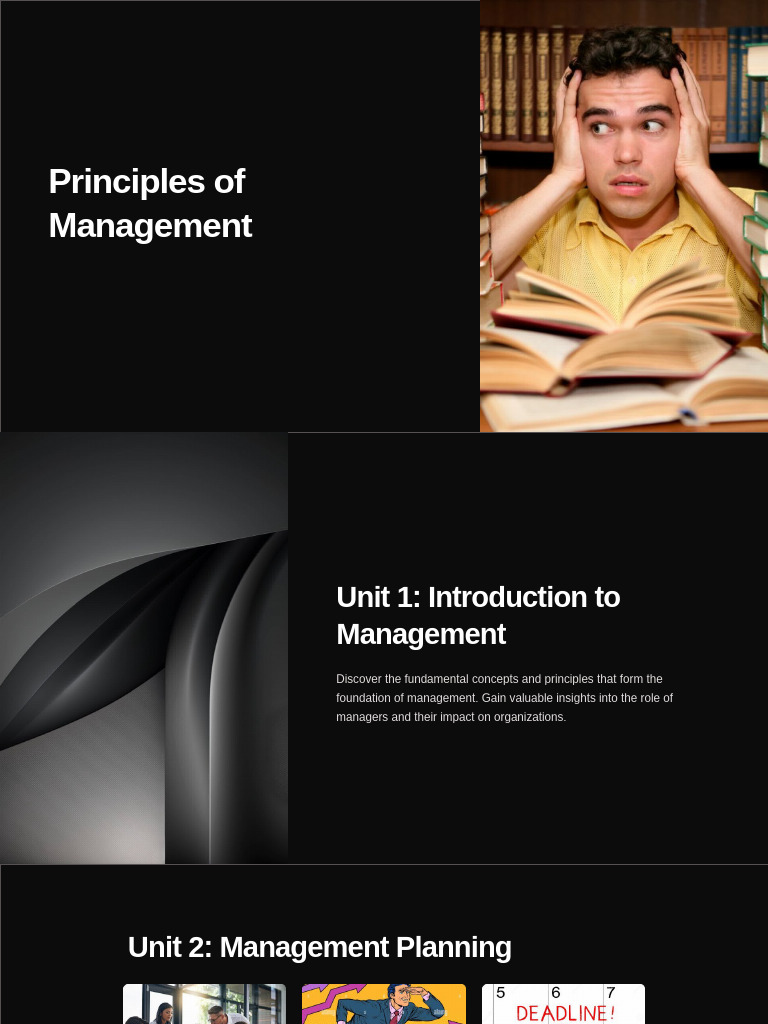 Principles of Management PPT | PDF