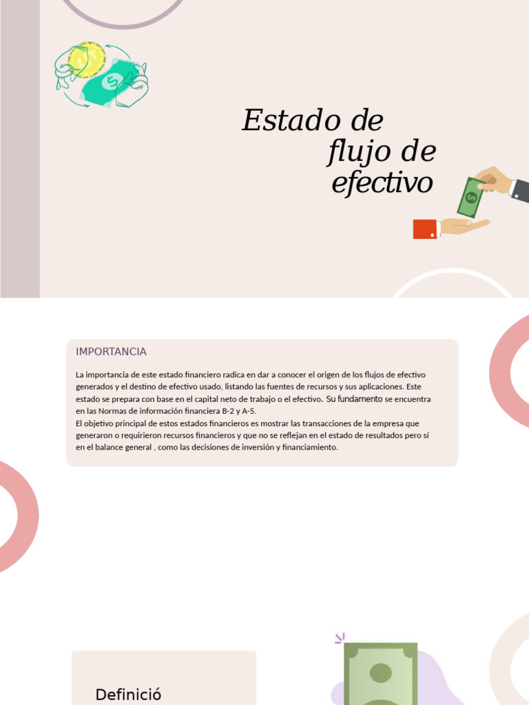 ESTADO DE FLUJOS DE EFECTIVO | PDF