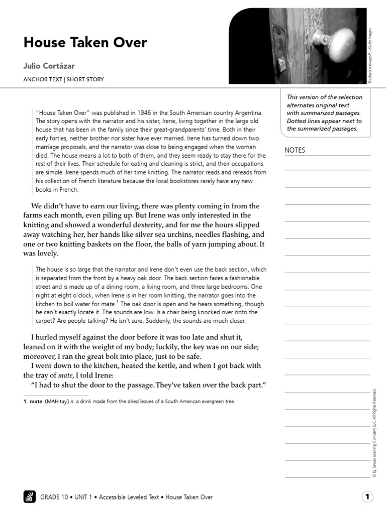 House Taken Over - Summarized (1) | PDF