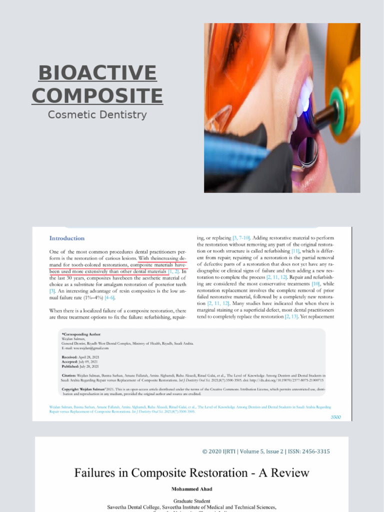 BIOACTIVE COMPOSITE | PDF