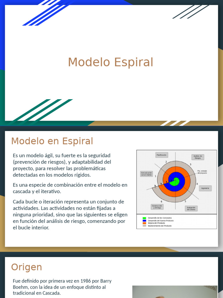 Clase 3 - Modelo en Espiral | PDF | Software | Tecnología e ingeniería