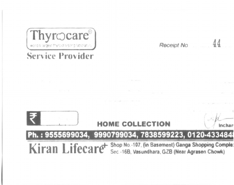 Thyrocare 2 | PDF