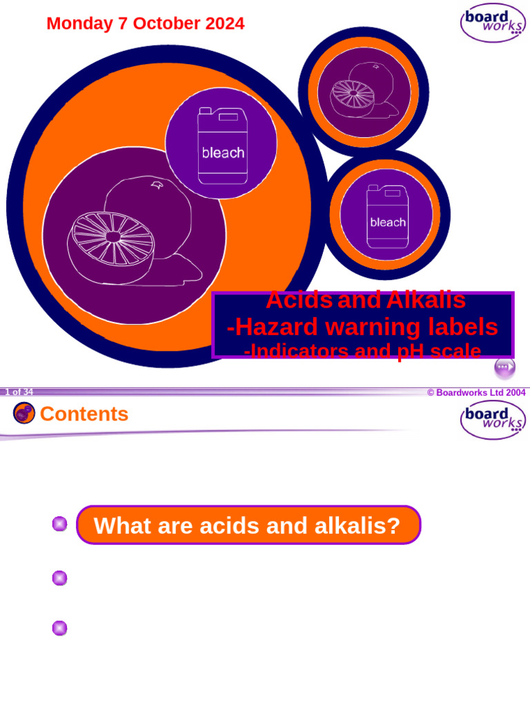 Acids and Alkalis | PDF