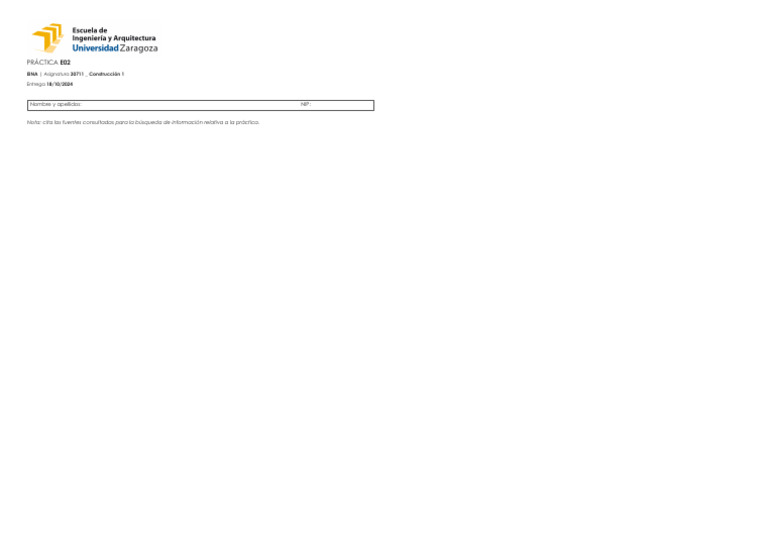 Práctica E02 - Análisis Estructural | PDF
