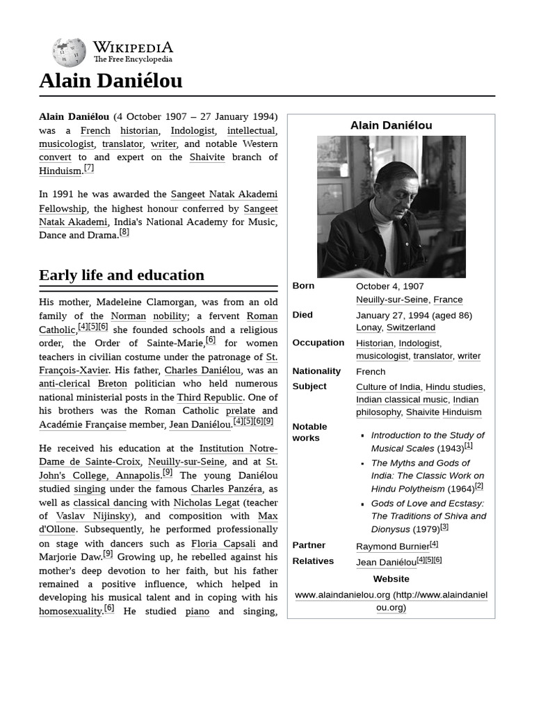 Alain Daniélou | PDF