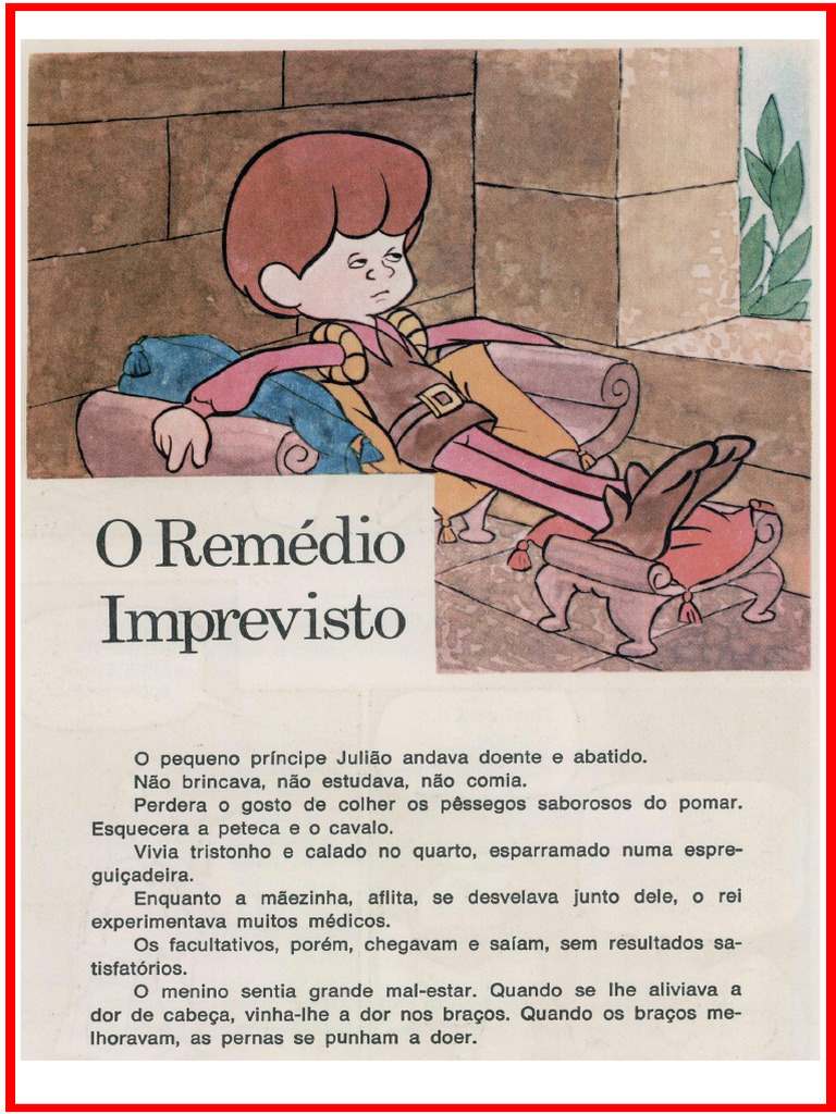 O Remédio Imprevisto | PDF