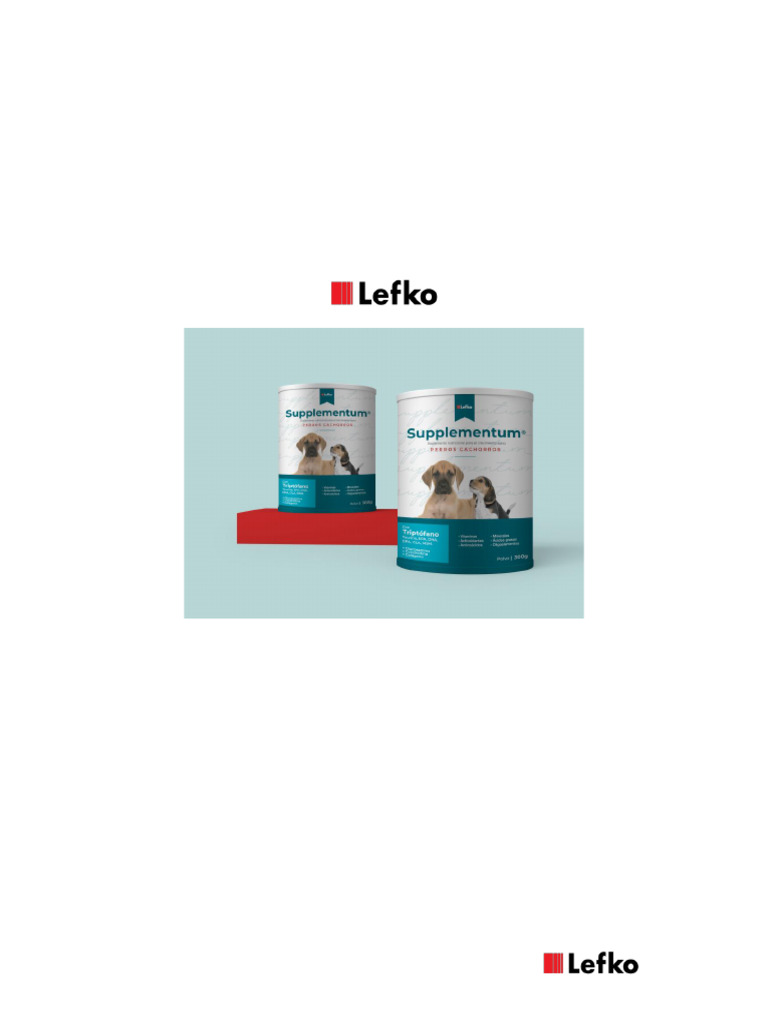 Supplementum Cachorros Ficha Tecnica | PDF