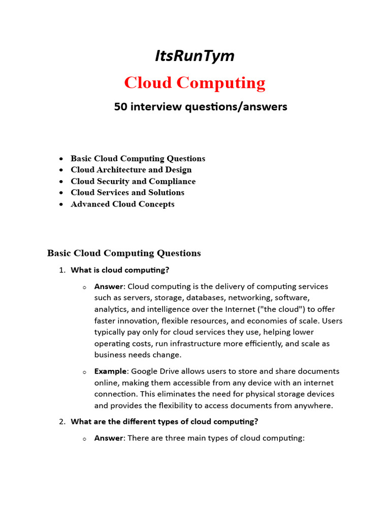 CLoudComputing 50 | PDF