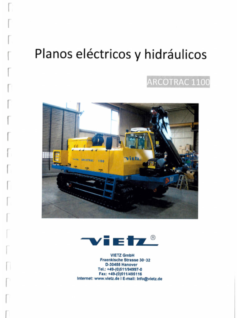 PAYWELDER VIETZ ARCOTRAC 1100 Hidraulico | PDF