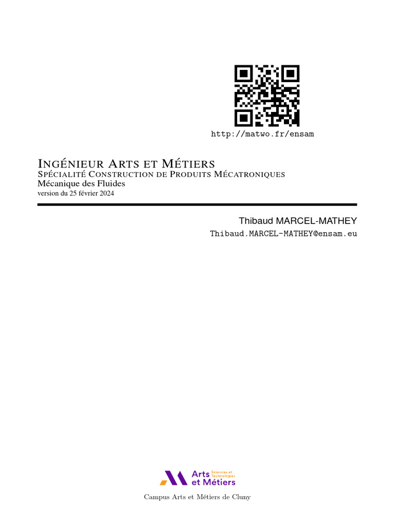 Meca Des Fluide | PDF