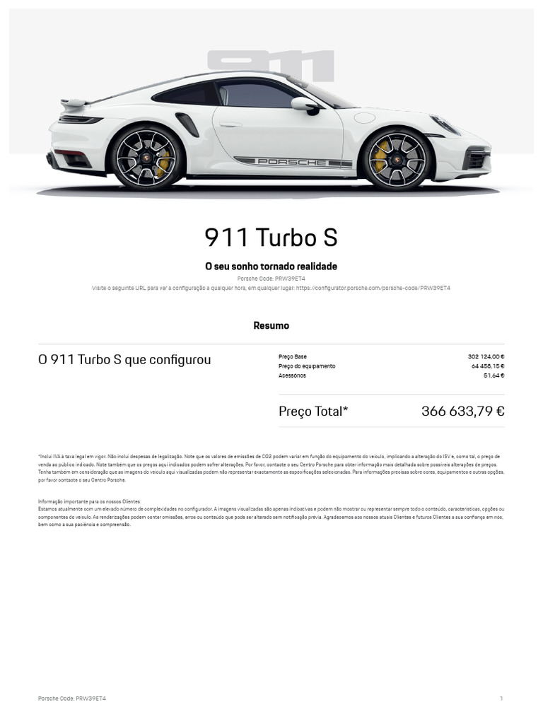 911 Turbo S | PDF