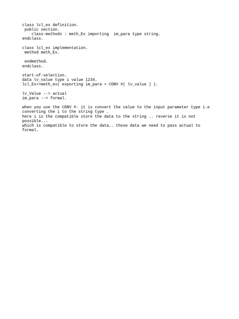 CONV # Conversion | PDF