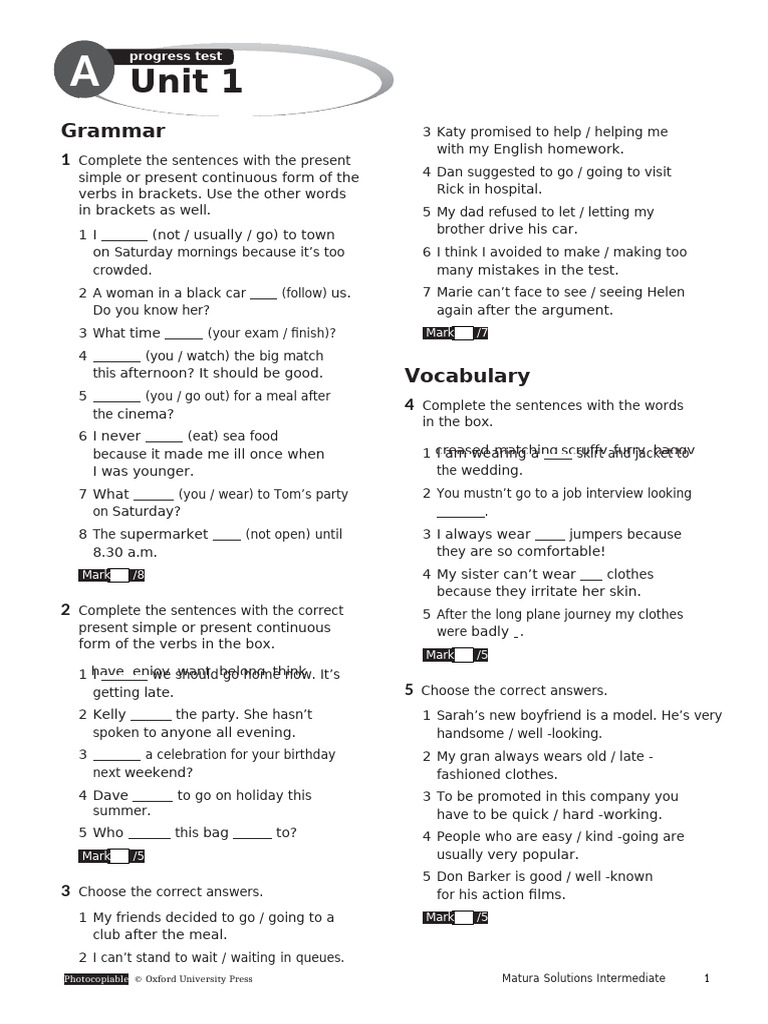 unit-1-grammar | PDF