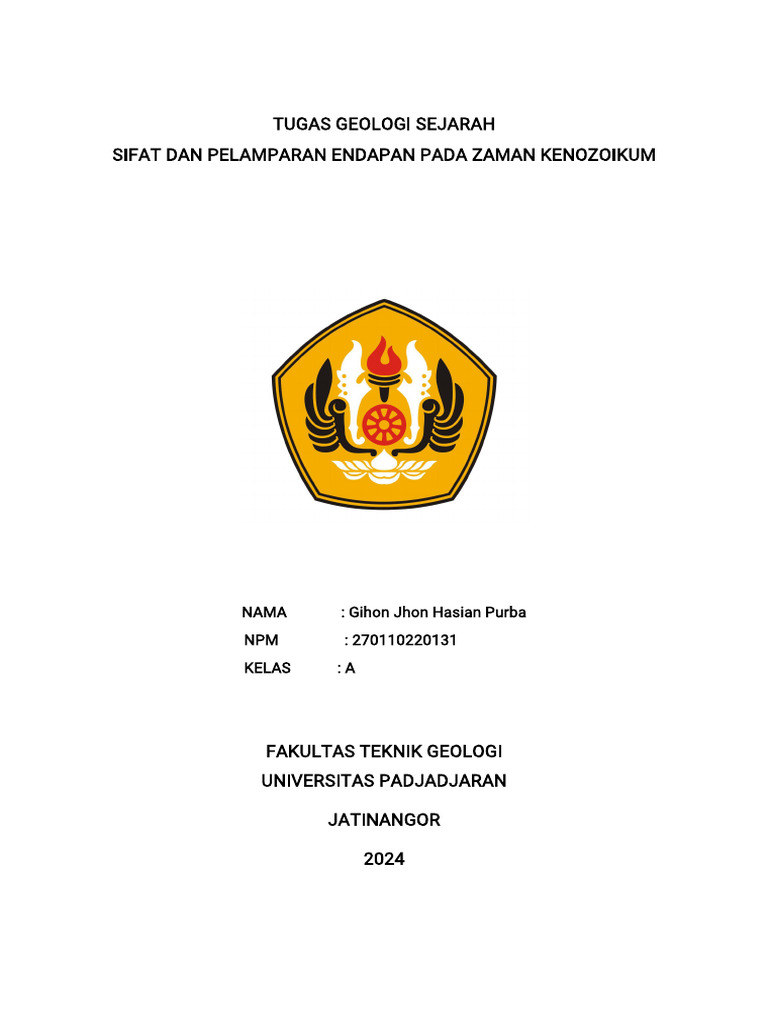 TUGAS GEOLOGI SEJARAH Gihon | PDF
