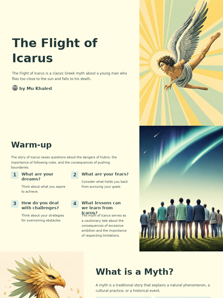 The Flight of Icarus | PDF