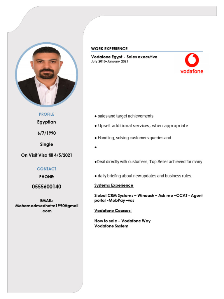 Mohamed Medhat Cv-1 | PDF