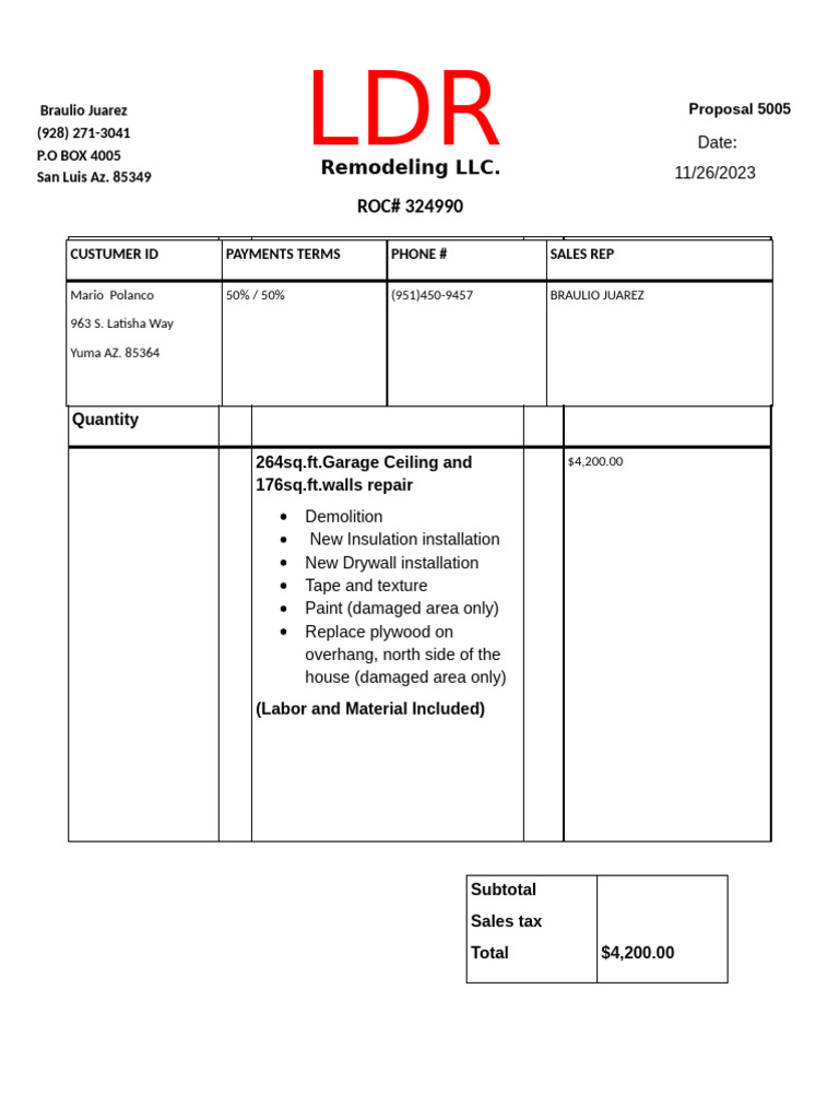 Mario Polanco 5005 | PDF