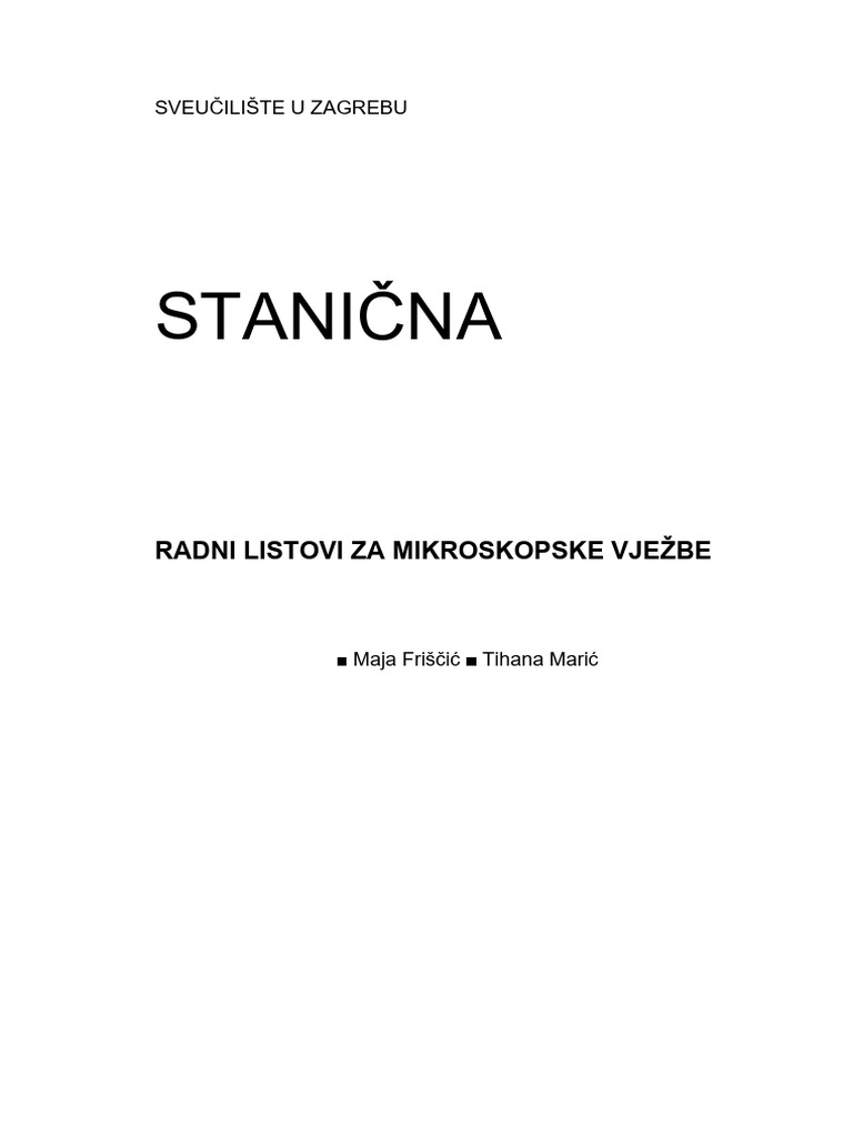Radni Listovi | PDF