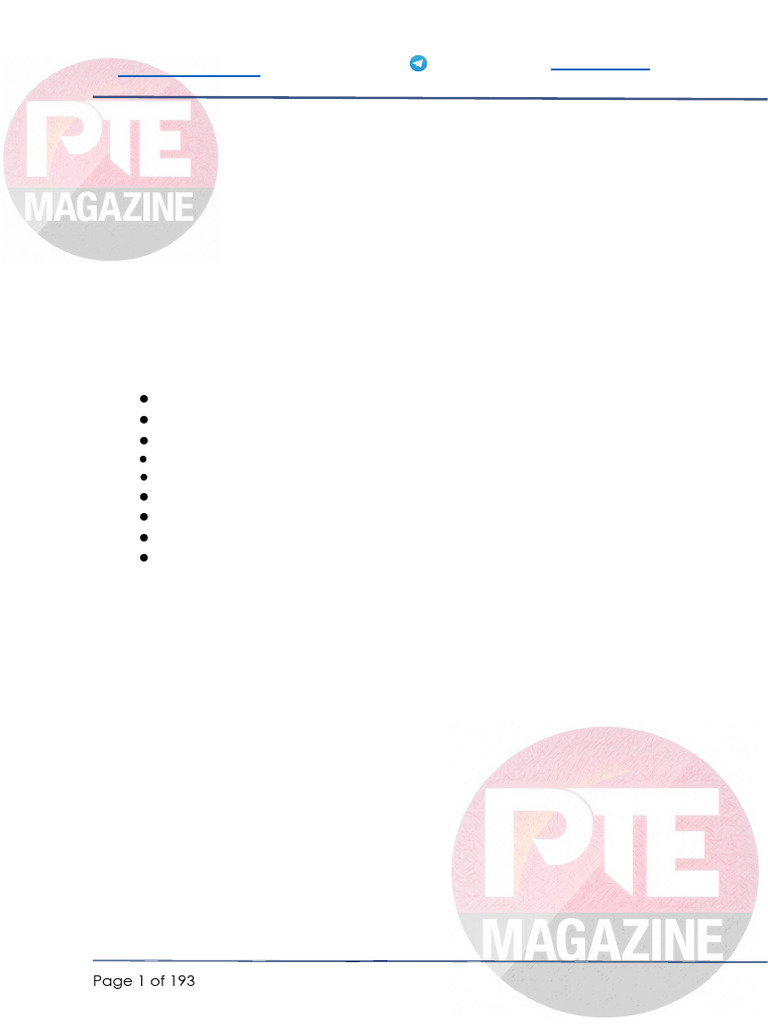 Pte Magazine - RL v.10 - Transcripts | PDF