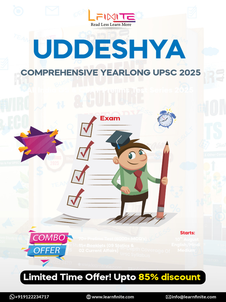 UDDESHYA Prelims 2025 English | PDF