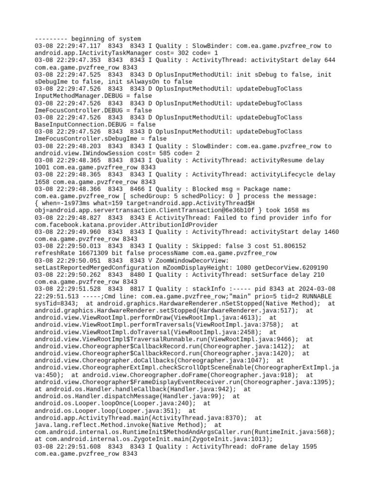 Mod Menu Log - Com - Ea.game - Pvzfree - Row | PDF